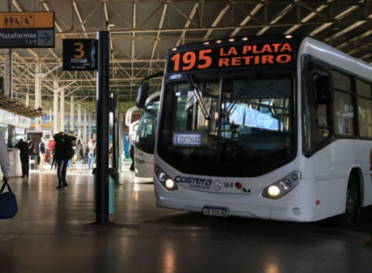 No circulan el TALP y la línea 195 que va a la Ciudad de Buenos Aires ...