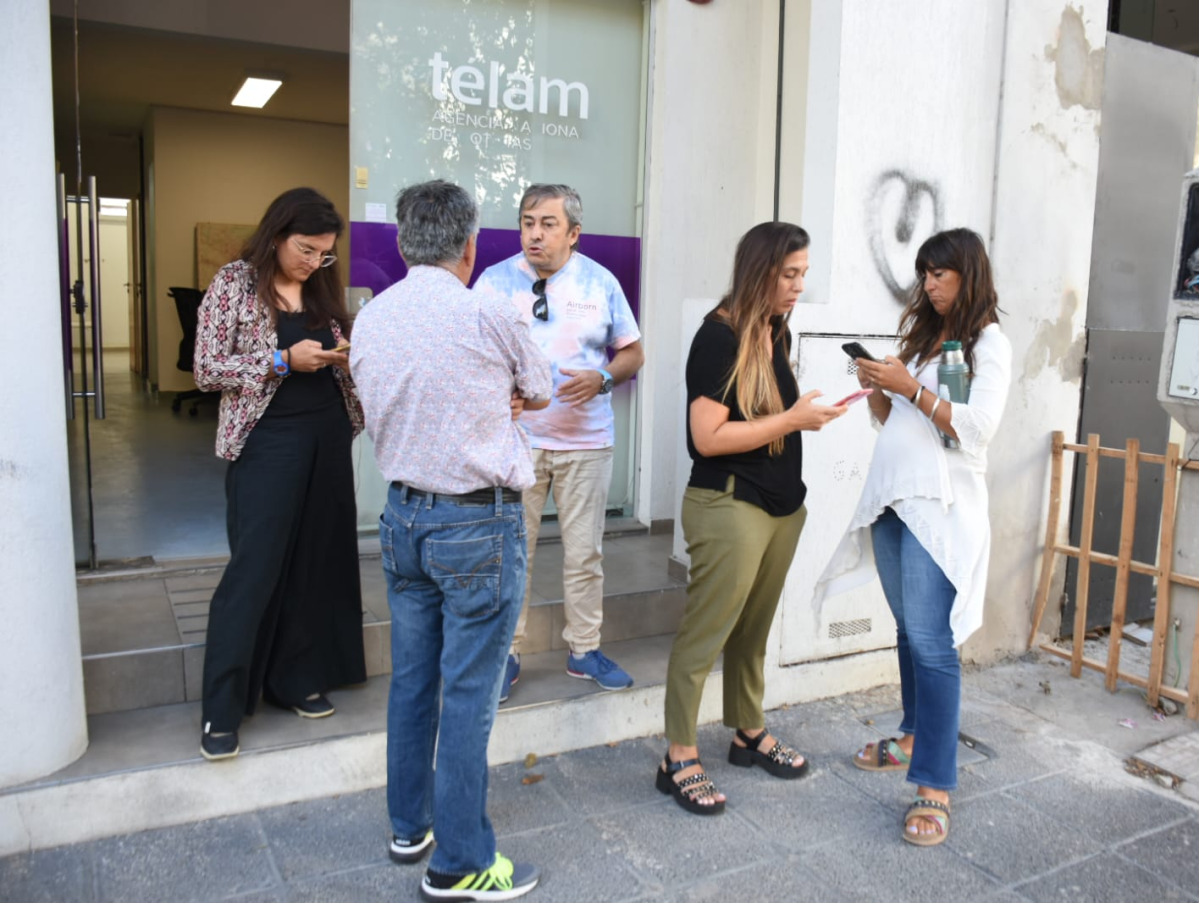 Angustia por el cierre de Télam en La Plata: "Es un Déjà vu de lo que ...