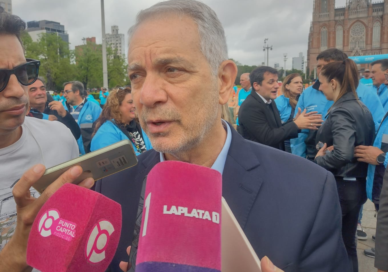Alak afirmó que la Catedral de La Plata estará iluminada desde ...