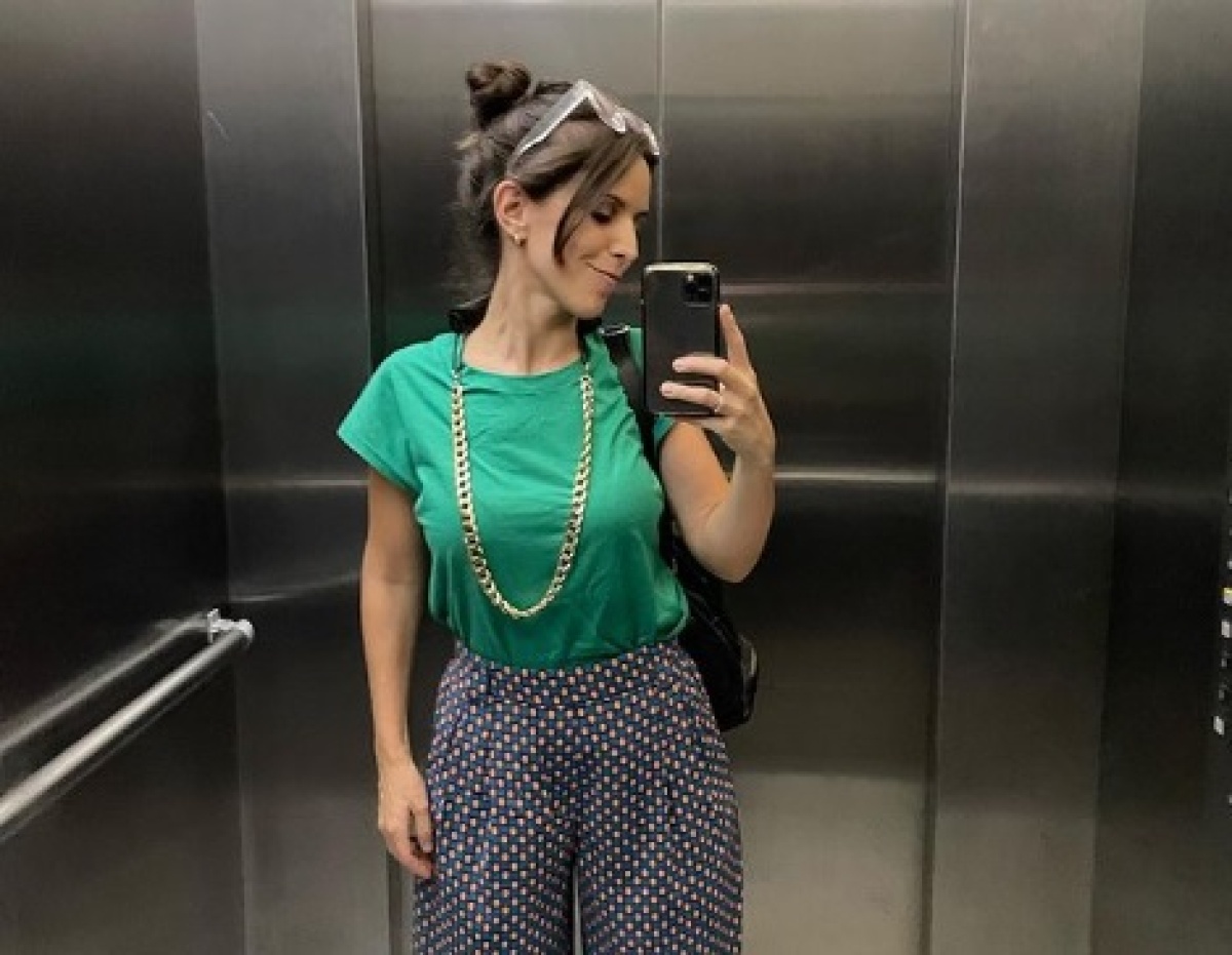 Se olvidó un calzoncillo en la soga, pasó el temporal y dos broches ...