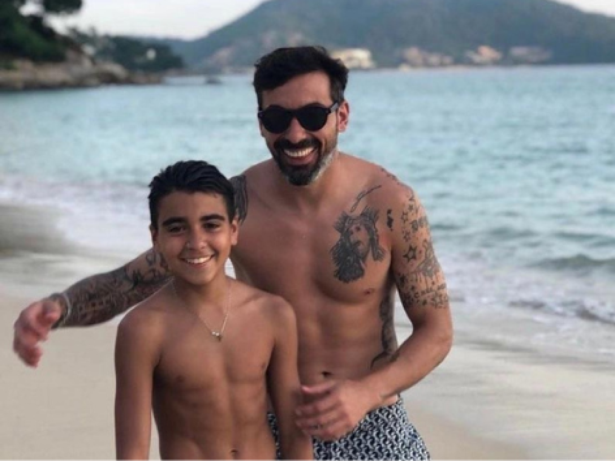 El Pocho Lavezzi le dedicó un tierno posteo a su hijo: "Sos una persona más que alucinante"