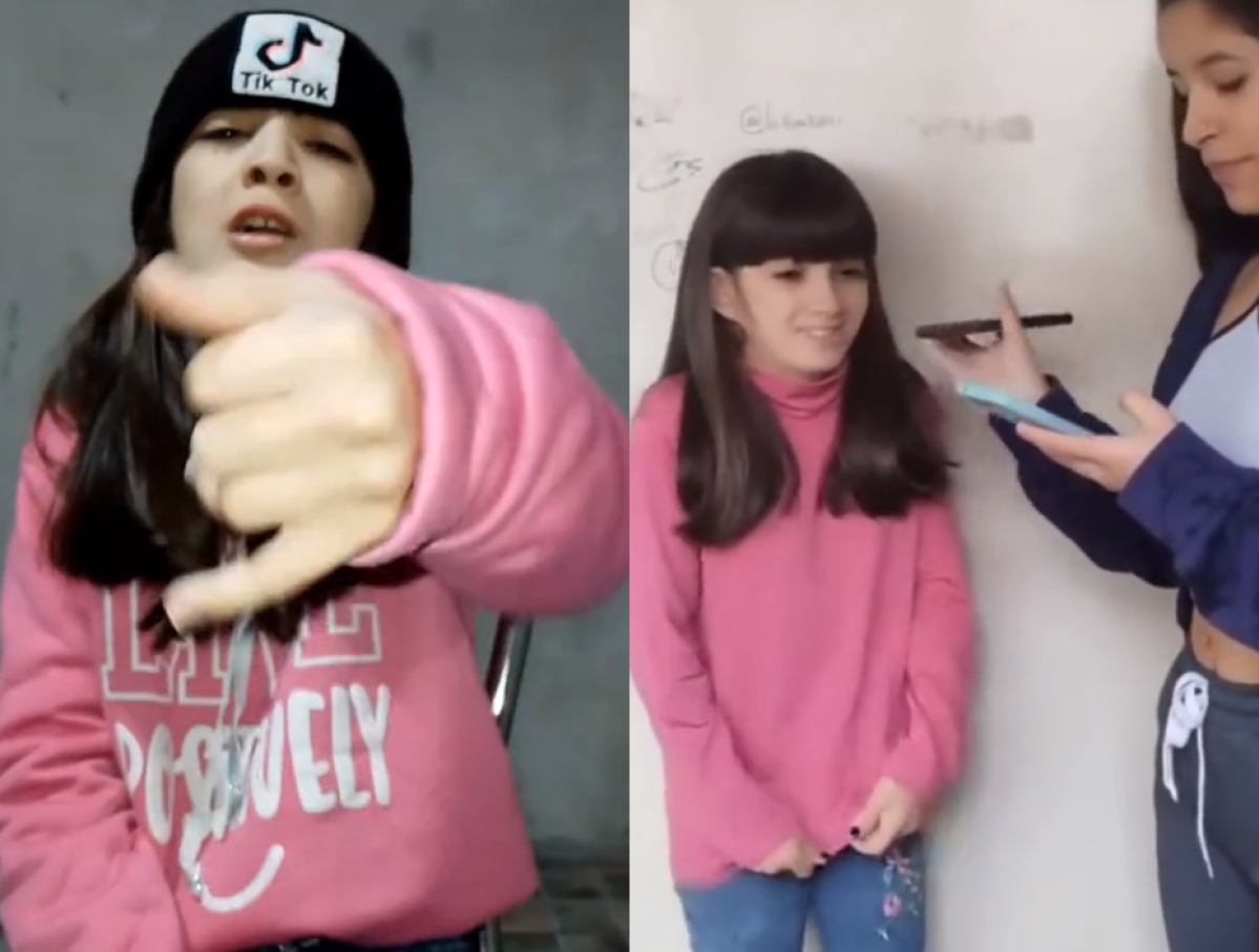 La nena que se hizo viral en Tik Tok por un "ping pong" publicó un ...