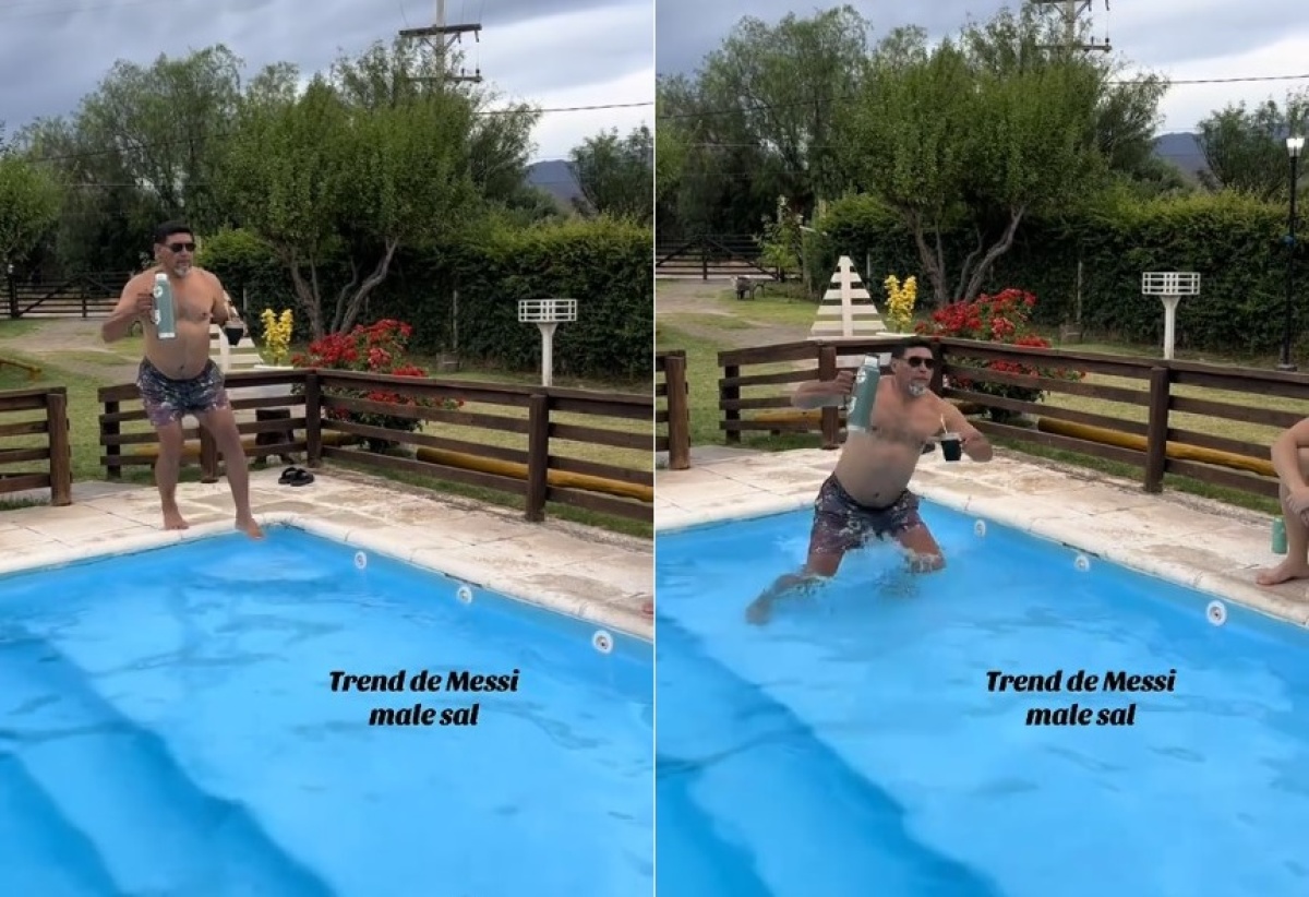 Quiso hacer un video viral "a lo Messi", le erró feo y se ganó un ...