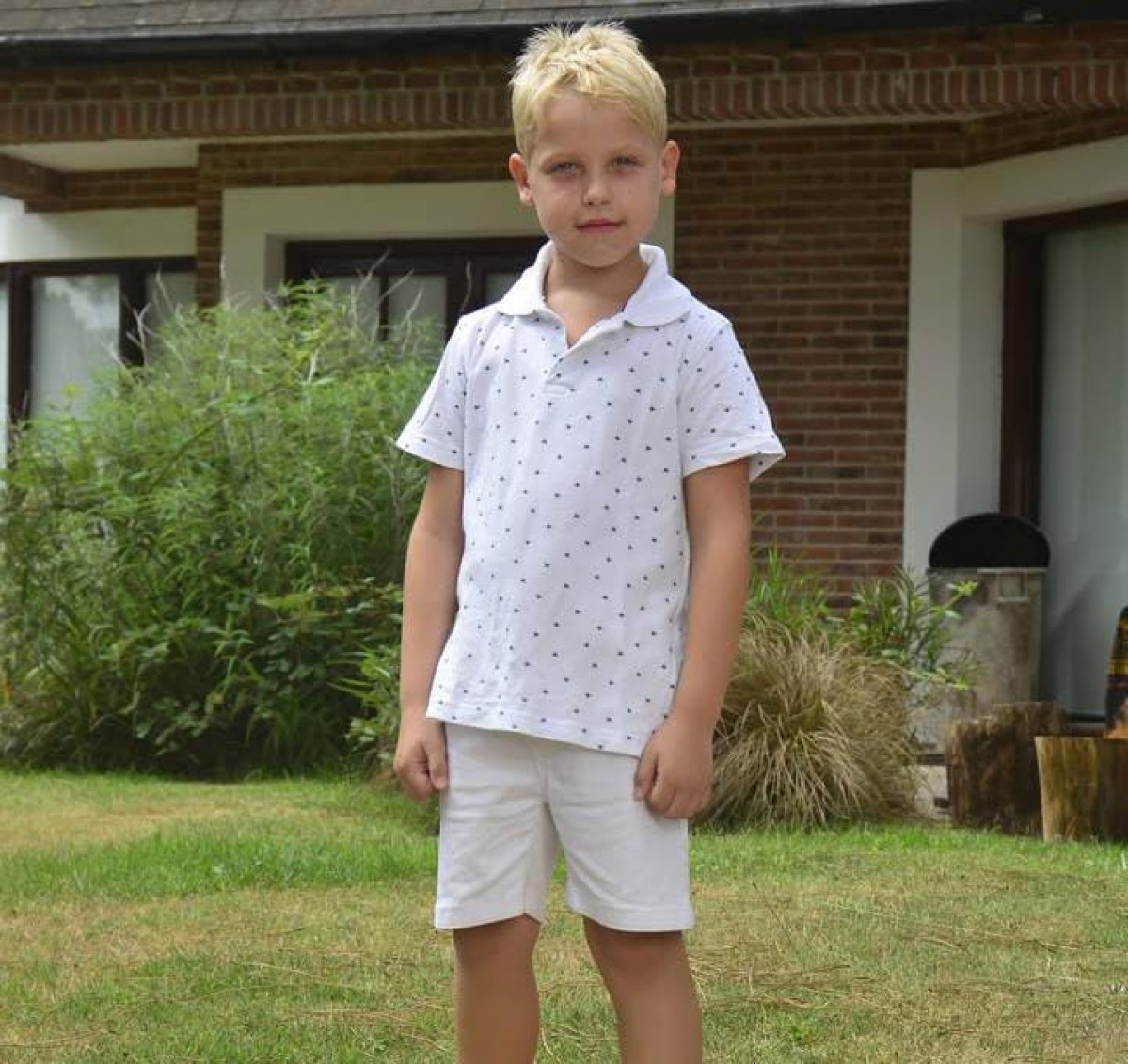 Mirko, el hijo de Marley, generó mucha ternura en las redes con su look de verano