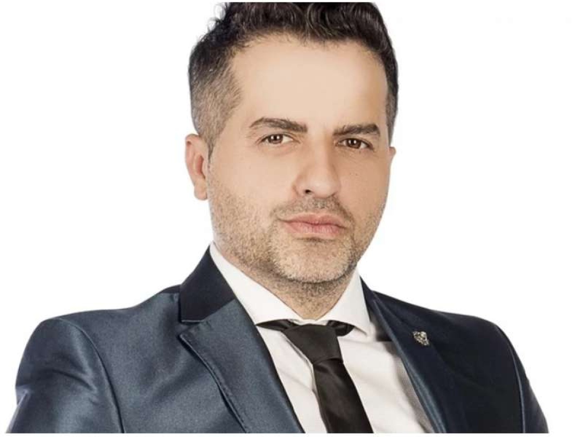 Angel de Brito se casó en secreto con su pareja, el estilista Javier Medina